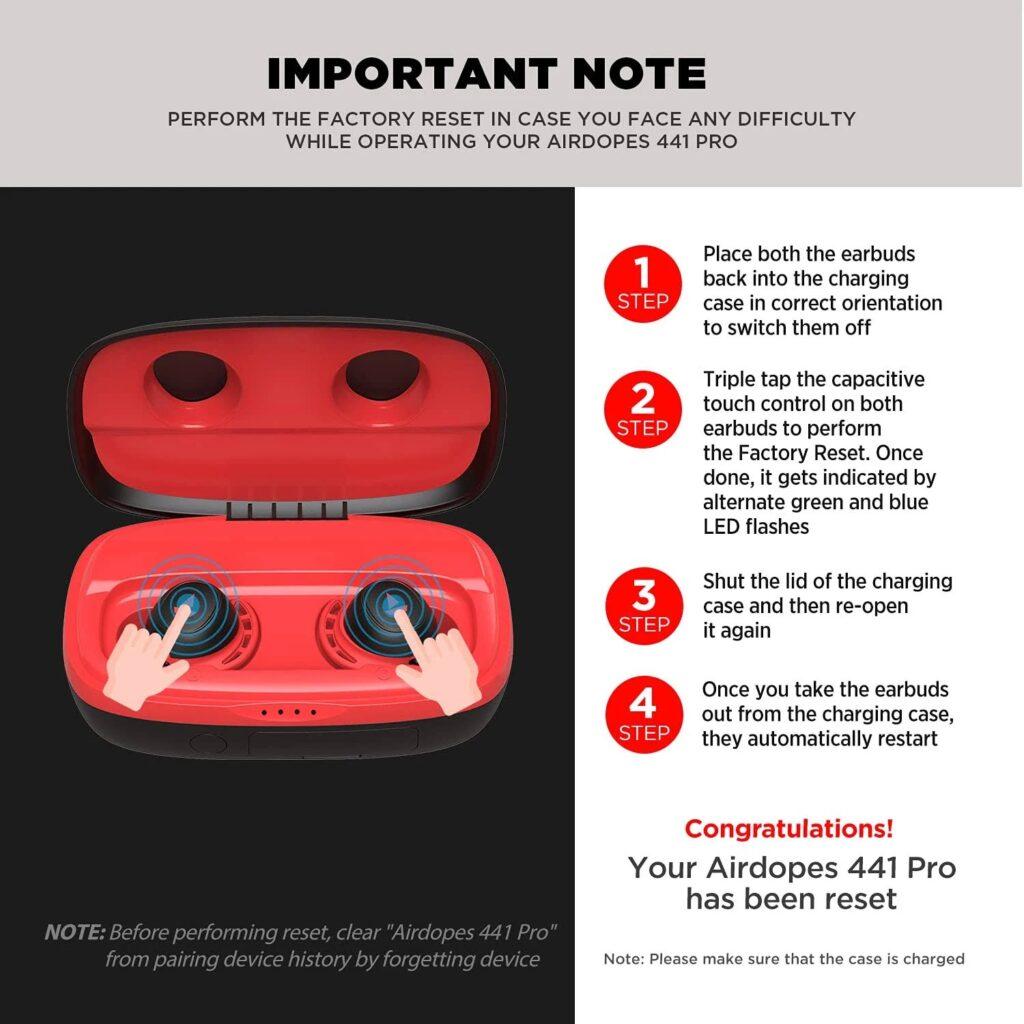 Buy Refurbished BoAt Airdopes 441 Pro Earbuds